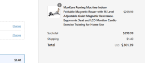 MaxKare Magnetic Rower Review - Rowing Machine King